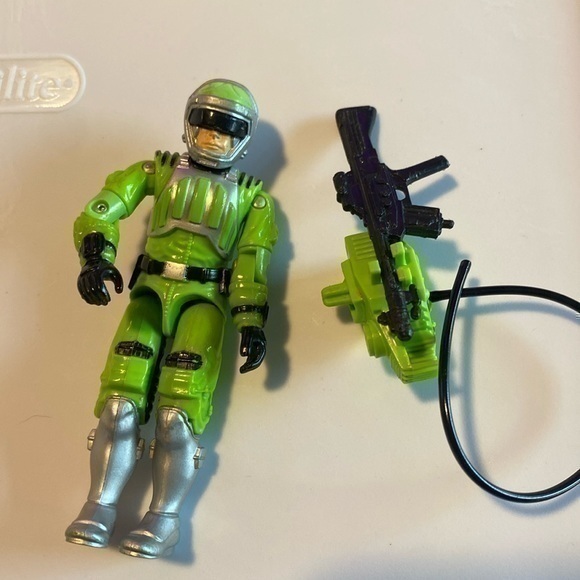 Hasbro | Toys | Gi Joe Scifi 986 With Backpack And Weapon | Poshmark